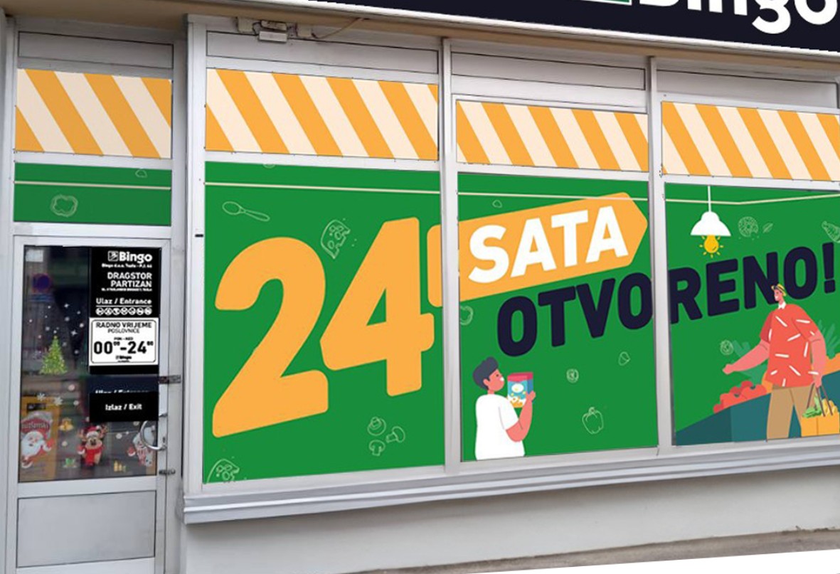 Bingo u bh. gradu otvara prvu poslovnicu koja će raditi 00-24